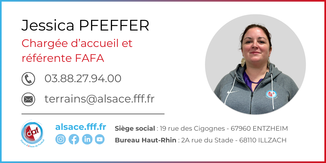 Administration & contact – DISTRICT D'ALSACE DE FOOTBALL